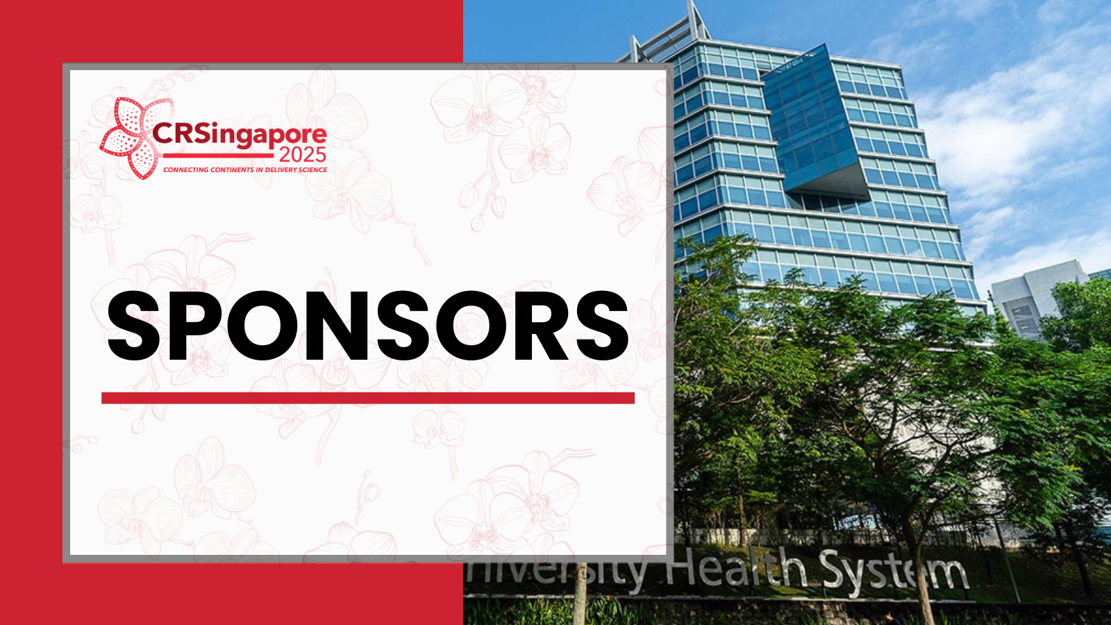 CRS Singapore Sponsor's 2025 | Controlled Release Society (CRS)